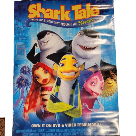 Art | Press Release Poster From Sharktale Dvd Release | Poshmark